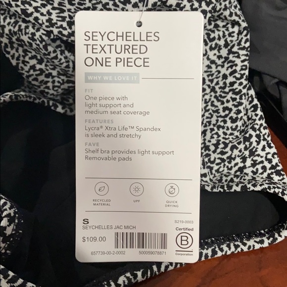 Athleta | Swim | Nwt Athleta Seychelles Textured One Piece | Poshmark